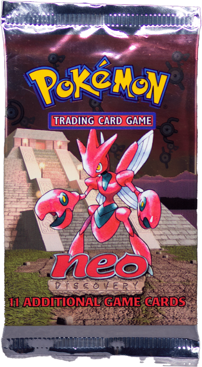 Pokémon 2001 Neo Discovery Booster Pack - Scizor | Rare Candy