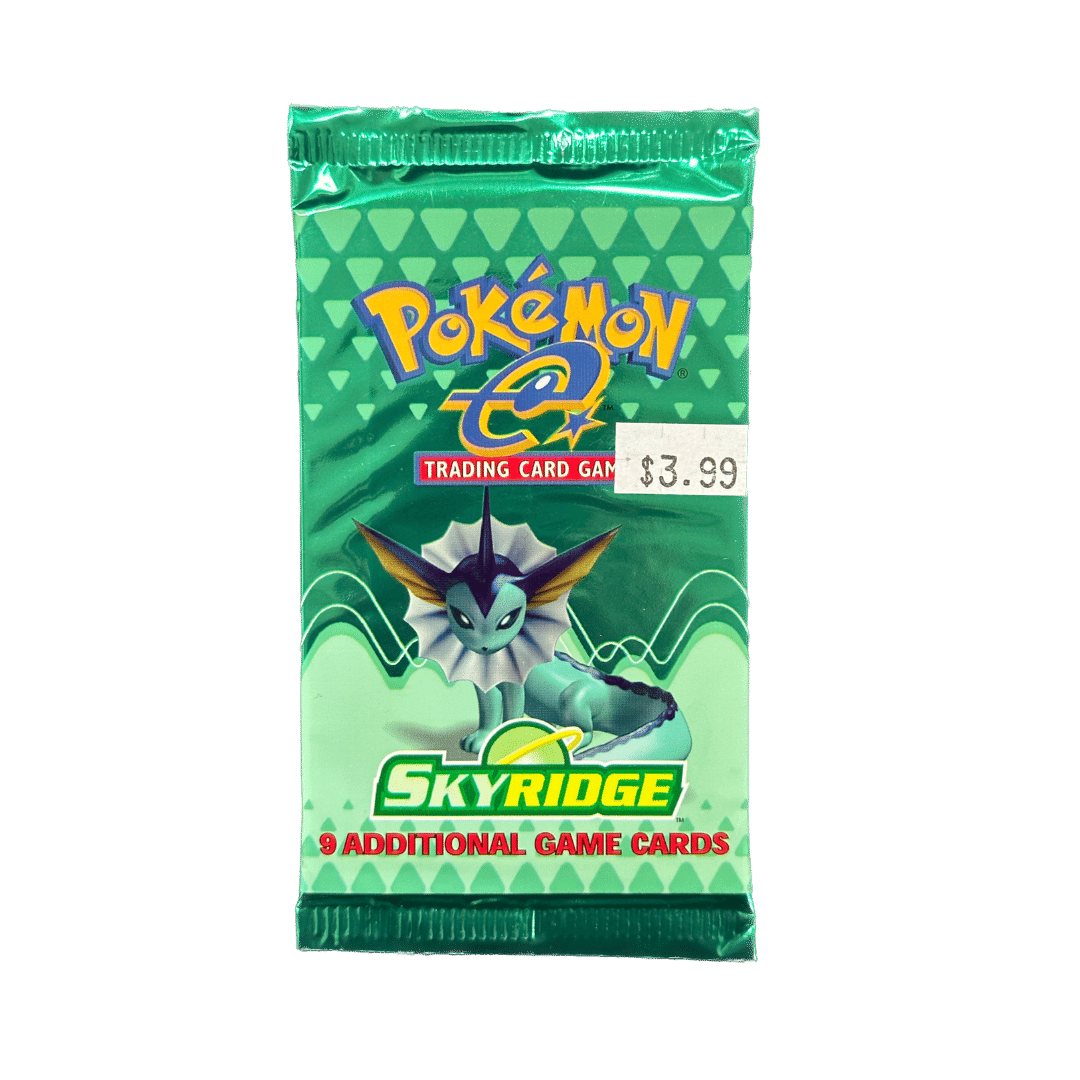 Pokémon 2003 Skyridge Booster Pack (Vaporeon) | Rare Candy