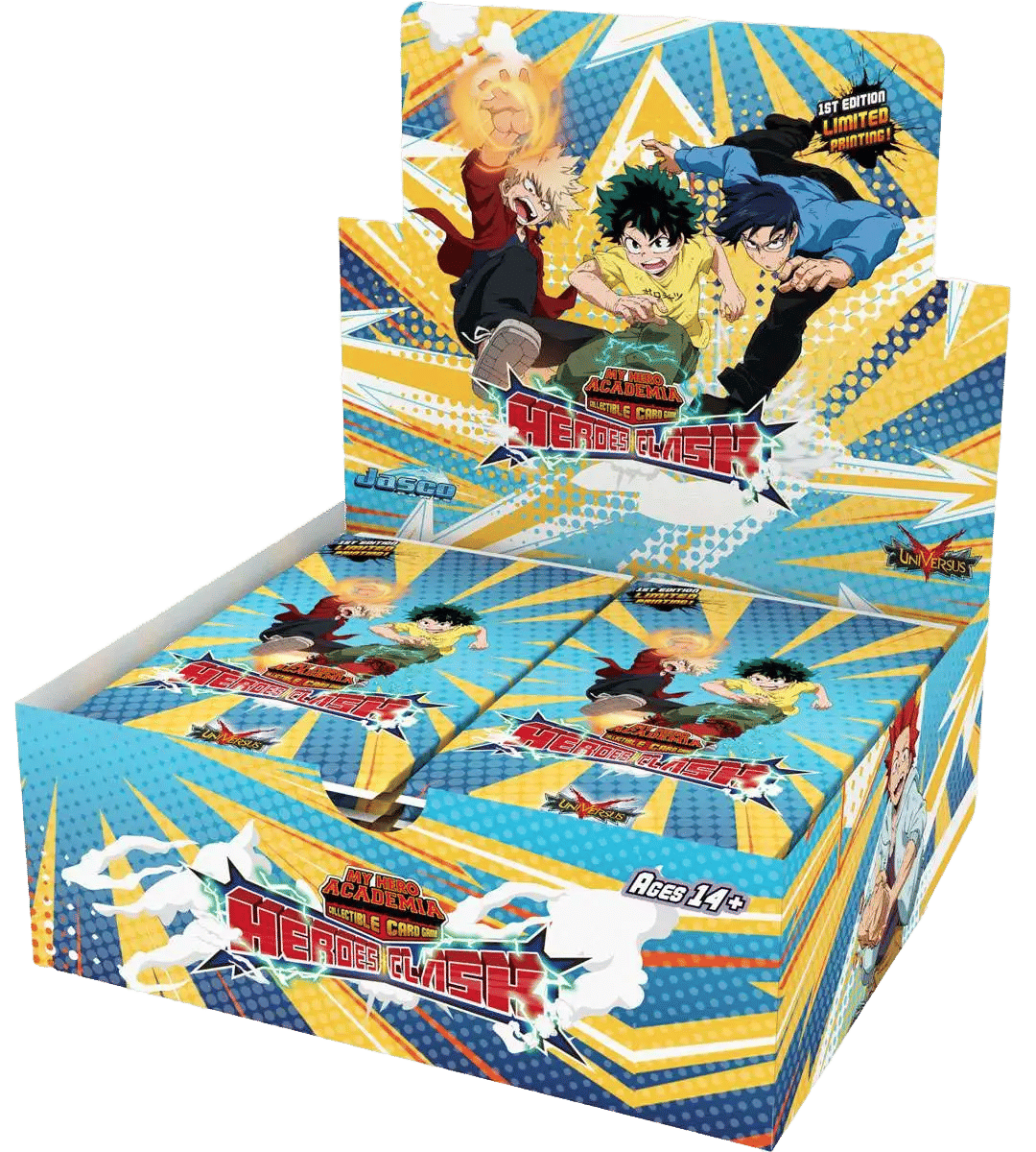 My Hero Academia 2022 Heroes Clash 1st Edition Booster Box | Rare Candy