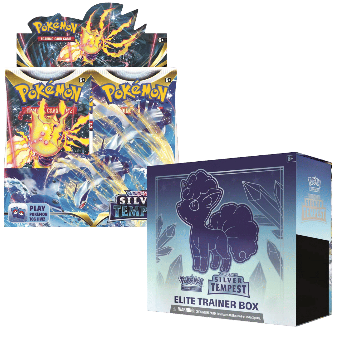 Pokemon Silver Tempest Booster Box and ETB Bundle | Rare Candy