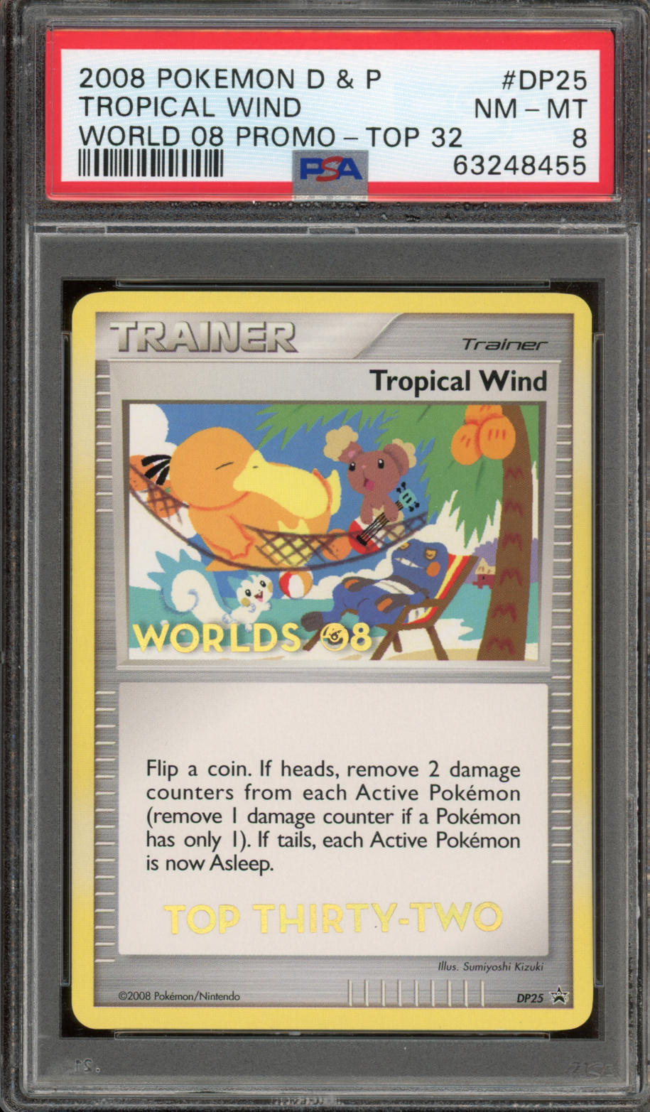 PSA 8 2008 Pokémon World Championship DP Black Star Promos #DP25 ...