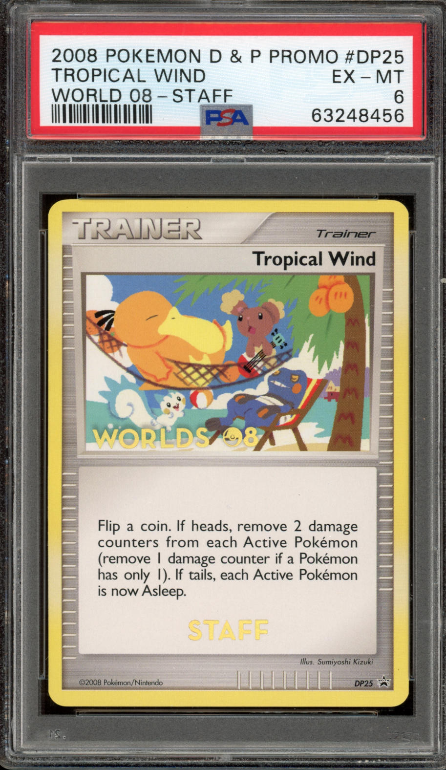 PSA 6 2008 Pokémon World Championship DP Black Star Promos #DP25 ...