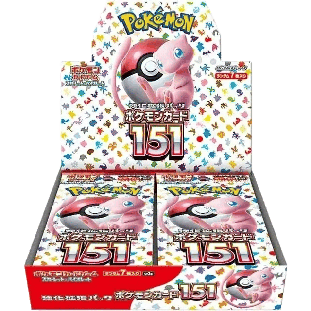 Pokemon 2023 Japanese Scarlet and Violet 151 sv2a Booster Box | Rare Candy