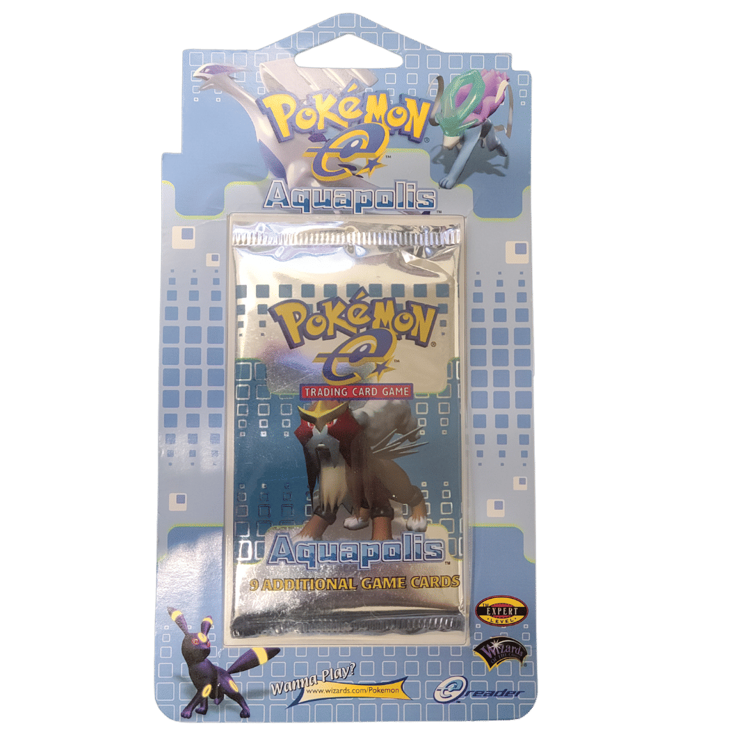2003 Pokemon Aquapolis Booster Pack Blister (Entei) | Rare Candy