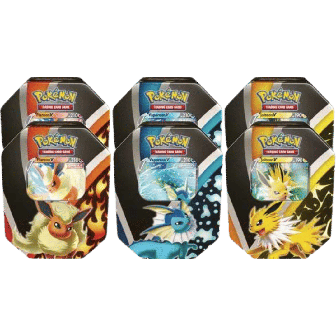 Pokemon Eevee Evolutions Tins (1x Random) | Rare Candy