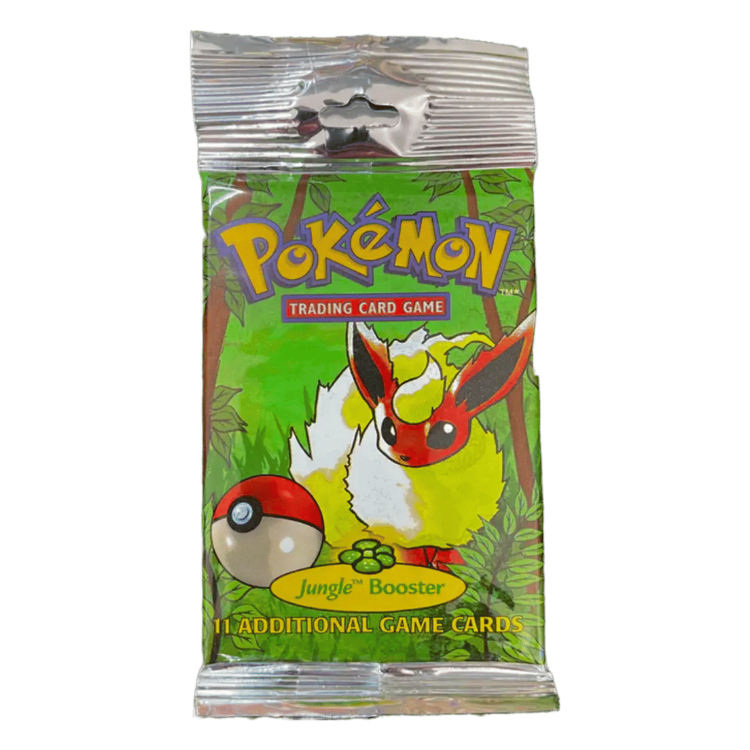 Pokemon 1999 Jungle LIGHT Long Crimp Booster Pack (Random Art) | Rare Candy