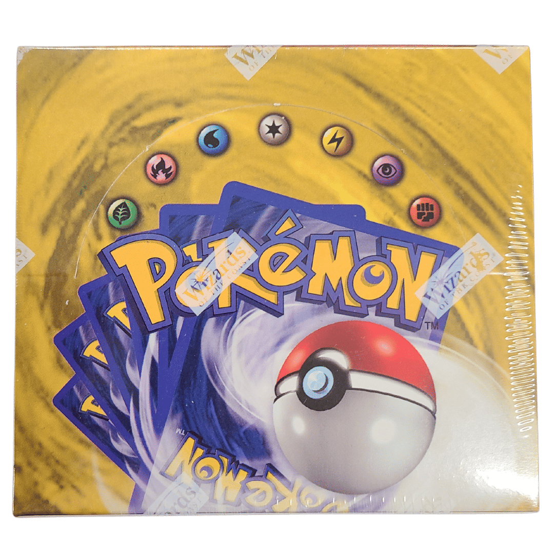 1999 Pokemon Base Set Unlimited Booster Box (Green Wing) | Rare Candy