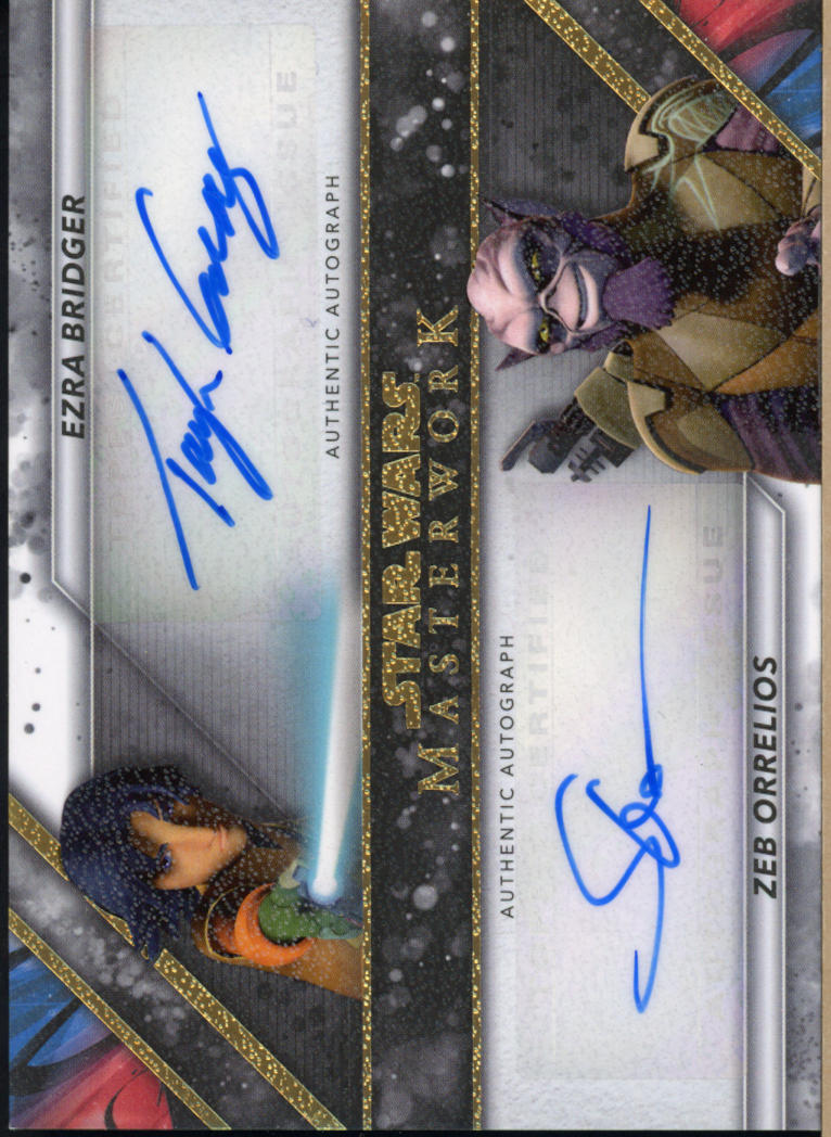 Star Wars Masterwork 2022 Ezra Bridger Zeb Orrelios Taylor Gray & Steve ...