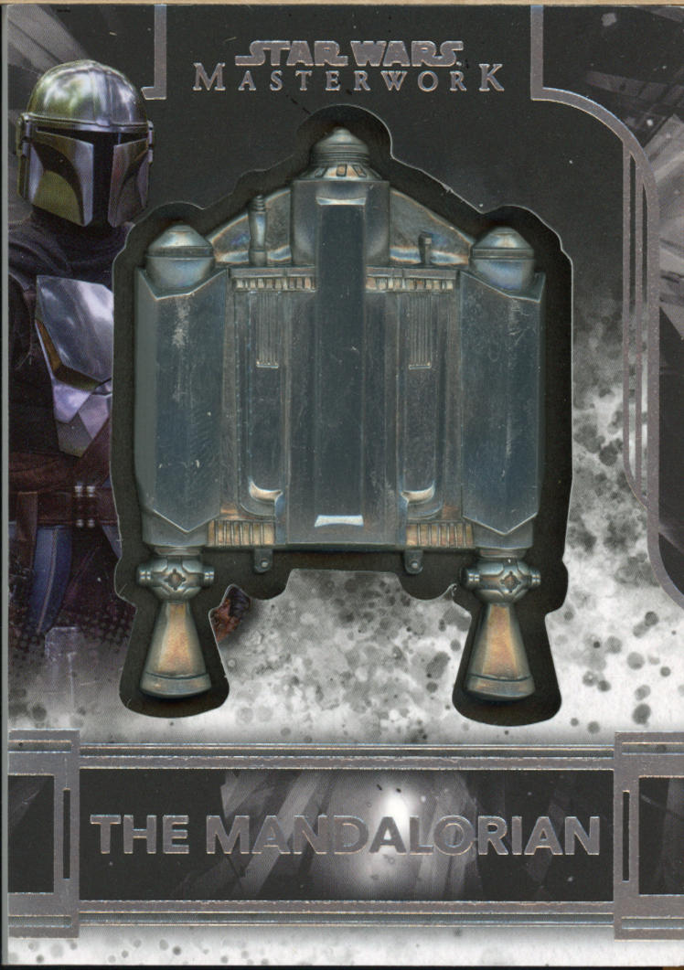 Star Wars Masterwork 2022 The Mandalorian's Jetpack Medallion Card ...
