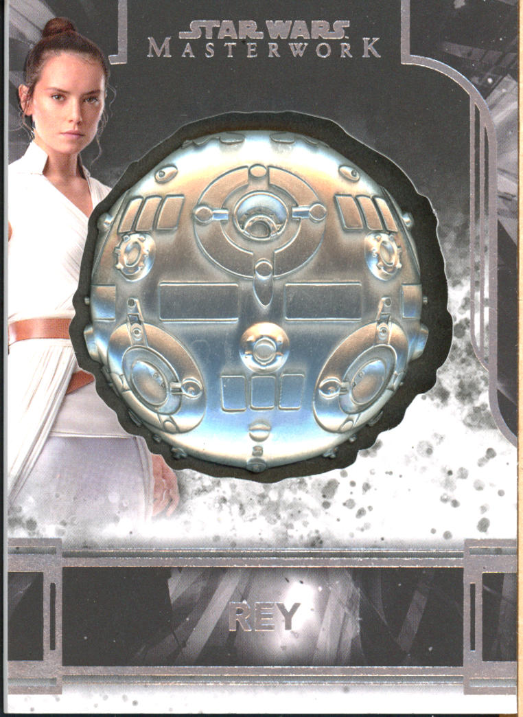 Star Wars Masterwork 2022 Rey Training Remote Medallion Card | Rare Candy