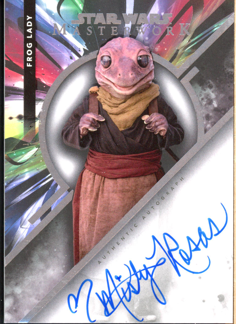 Star Wars Masterwork 2022 Frog Lady Misty Rosas Auto | Rare Candy