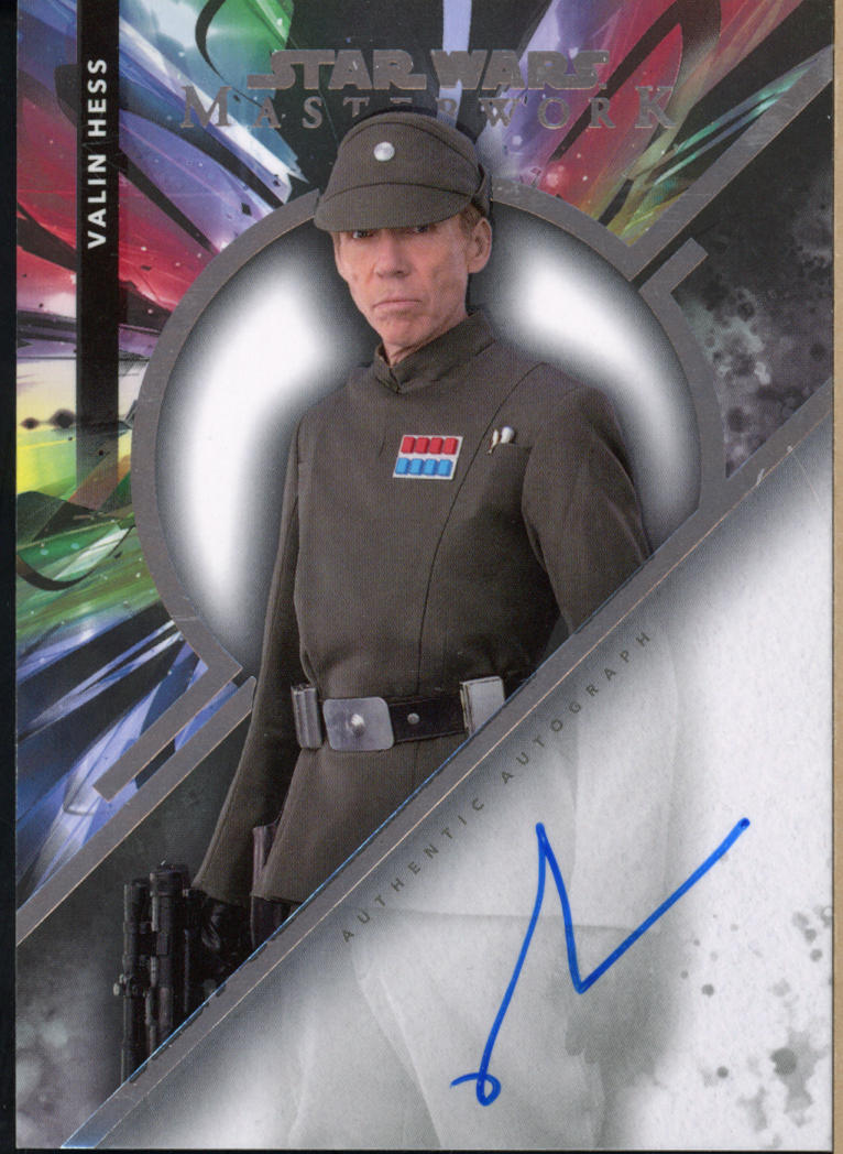 Star Wars Masterwork 2022 Valin Hess Richard Brake Auto | Rare Candy