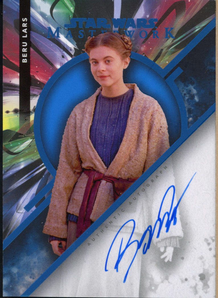 Star Wars Masterwork 2022 Beru Lars Bonnie Piesse Auto 46/99 | Rare Candy