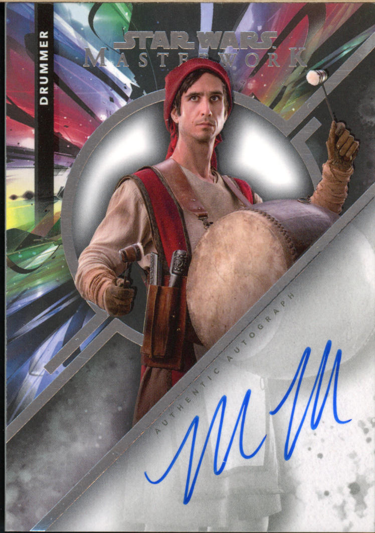Star Wars Masterwork 2022 Drummer Murphy Patrick Martin Auto | Rare Candy