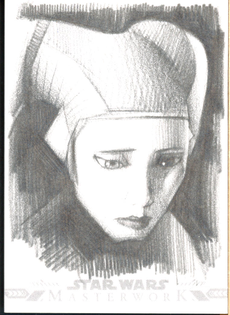 Star Wars Masterwork 2022 Sketch Card Hera Syndulla Andrew Fry | Rare Candy