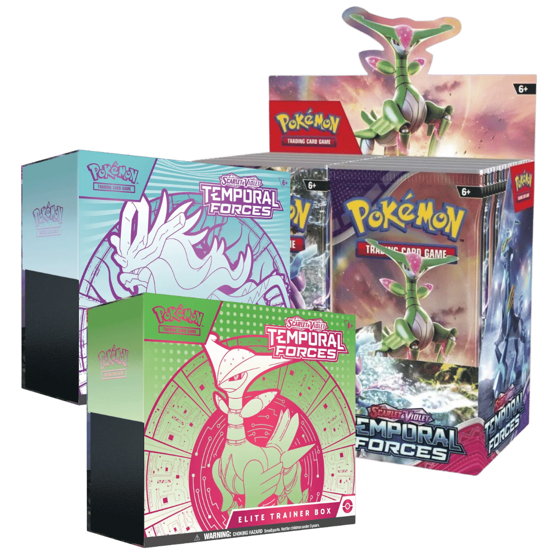 Pokemon Temporal Forces Booster Box and 2x ETB Bundle | Rare Candy
