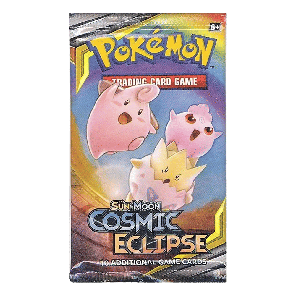 Pokemon Sun & Moon Cosmic Eclipse Booster Pack (Random Art) | Rare Candy