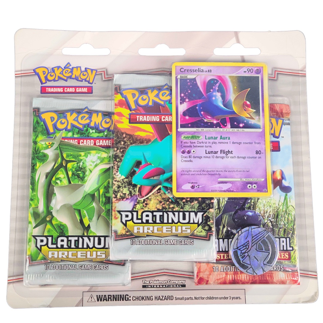 Pokemon Platinum Arceus 3-Pack Blister | Rare Candy