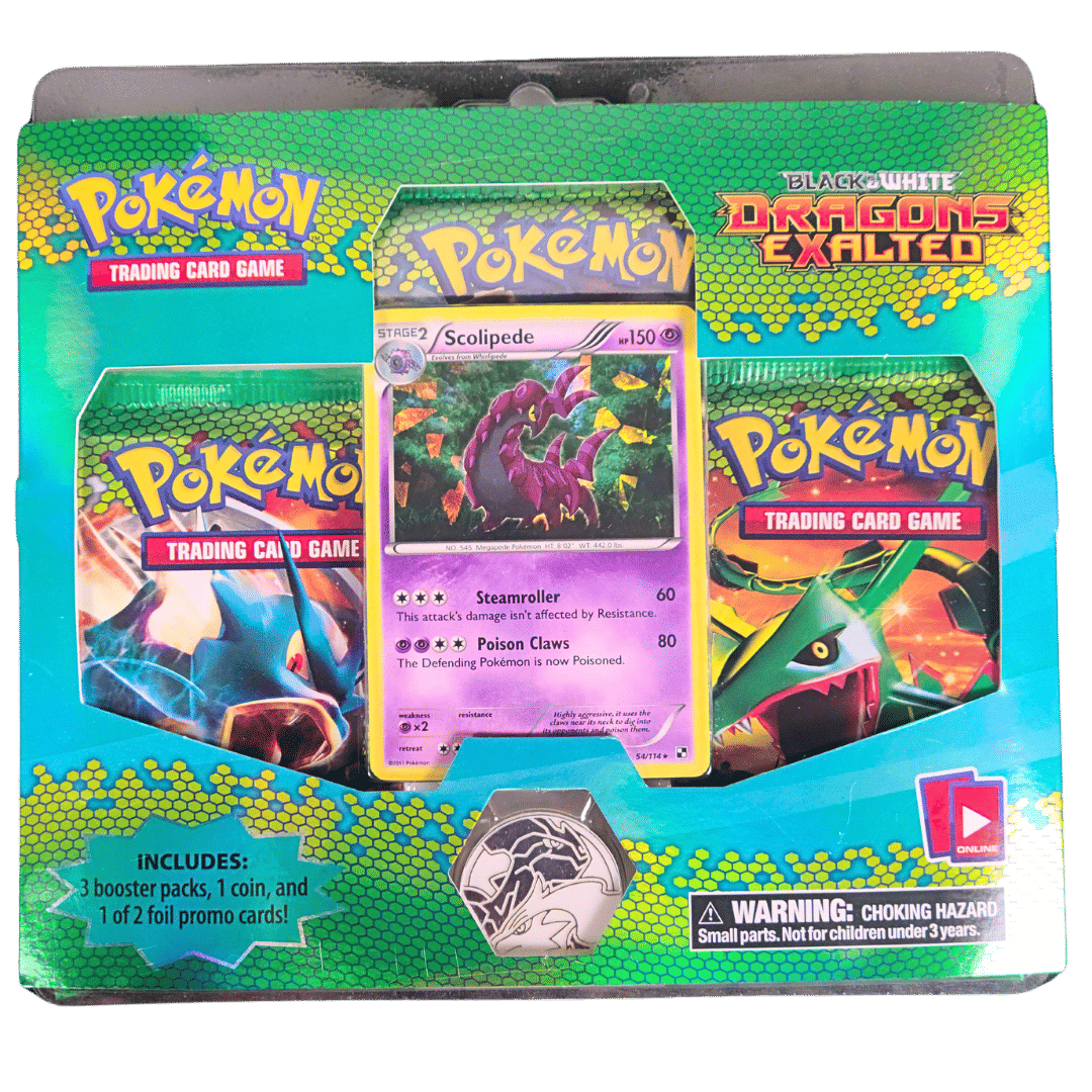 Pokemon Dragons Exalted 3-Pack Blister | Rare Candy