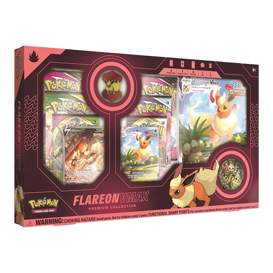 Pokemon Flareon Vmax Premium Collection | Rare Candy