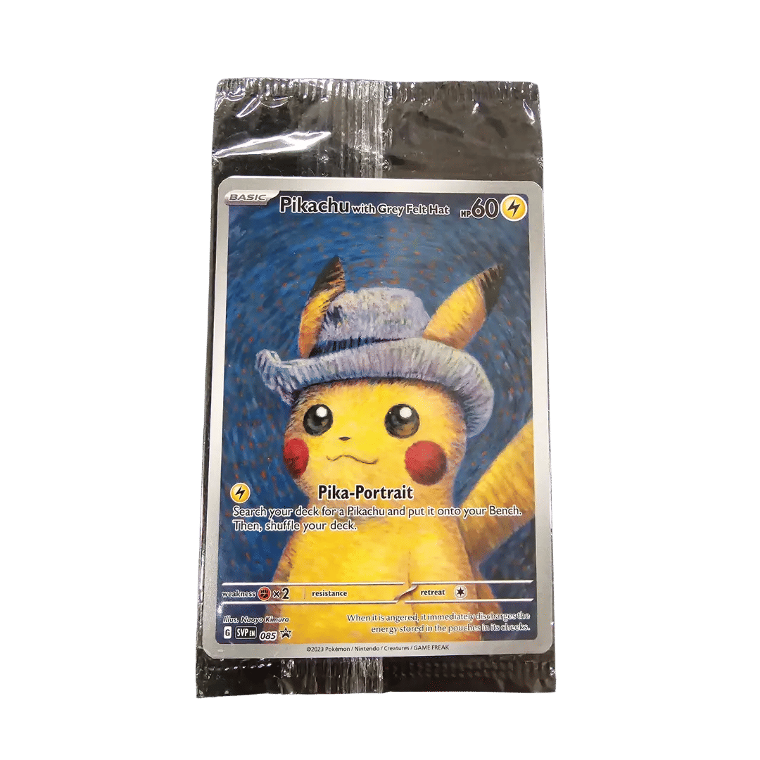 Pokemon Van Gogh Pikachu Promo Card (Sealed) | Rare Candy