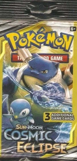 Pokemon Sun & Moon Cosmic Eclipse 3 Card Booster Pack (Random Art ...