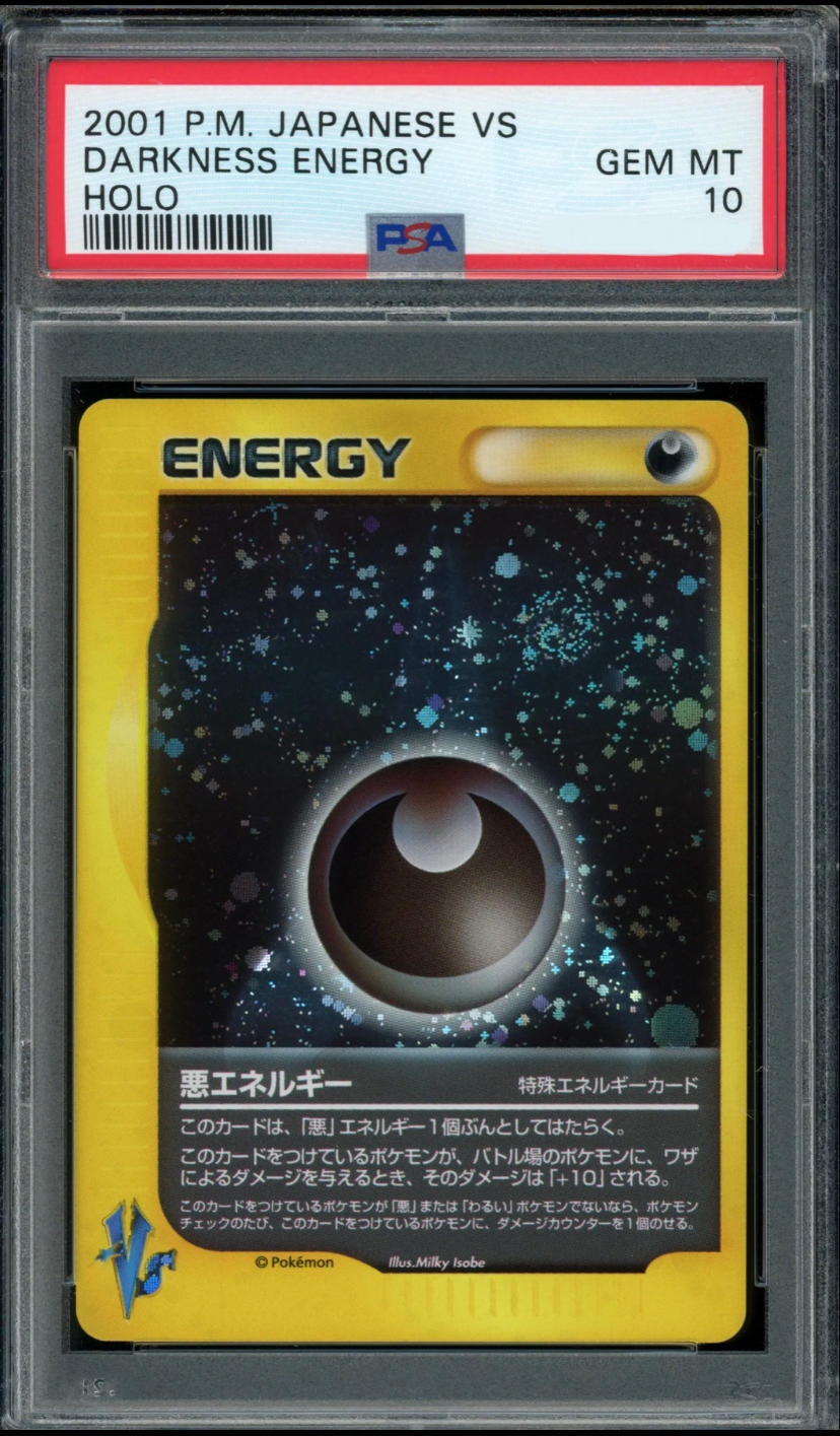 PSA 10 Gem Mint Darkness Energy VS Series Pokemon Japanese Holo 2001 ...