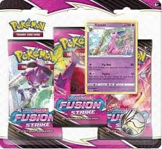 Pokemon Fusion Strike 3 Pack Blister [Espeon] | Rare Candy