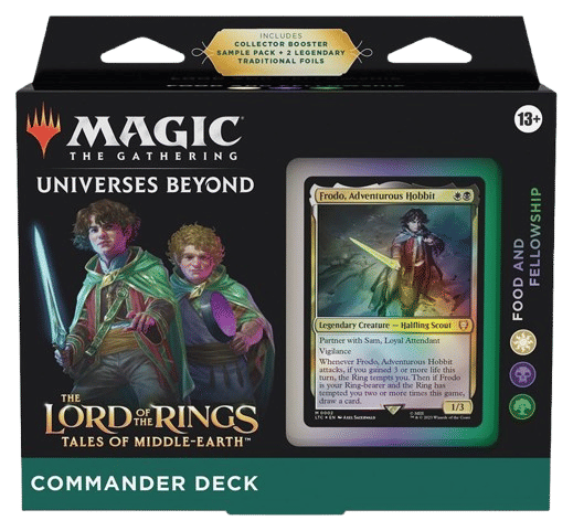 MTG Universes Beyond: Lord of the Rings Food and Fellowship Commander ...