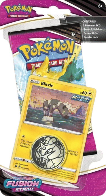 Pokemon SWSH Fusion Strike Single Pack Blister [Blitzle] | Rare Candy
