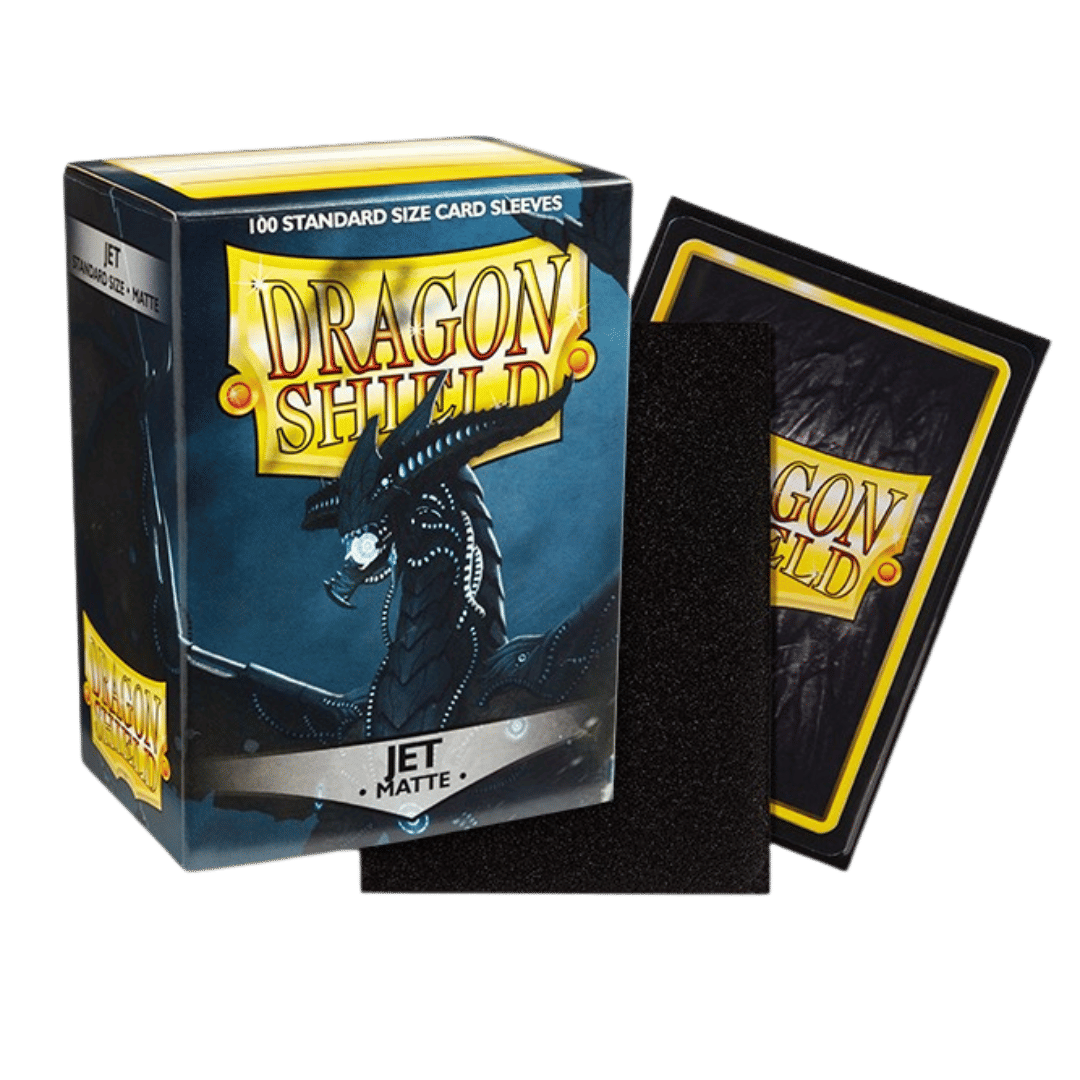 Dragon Shield Matte Jet Sleeves [100 Count] | Rare Candy