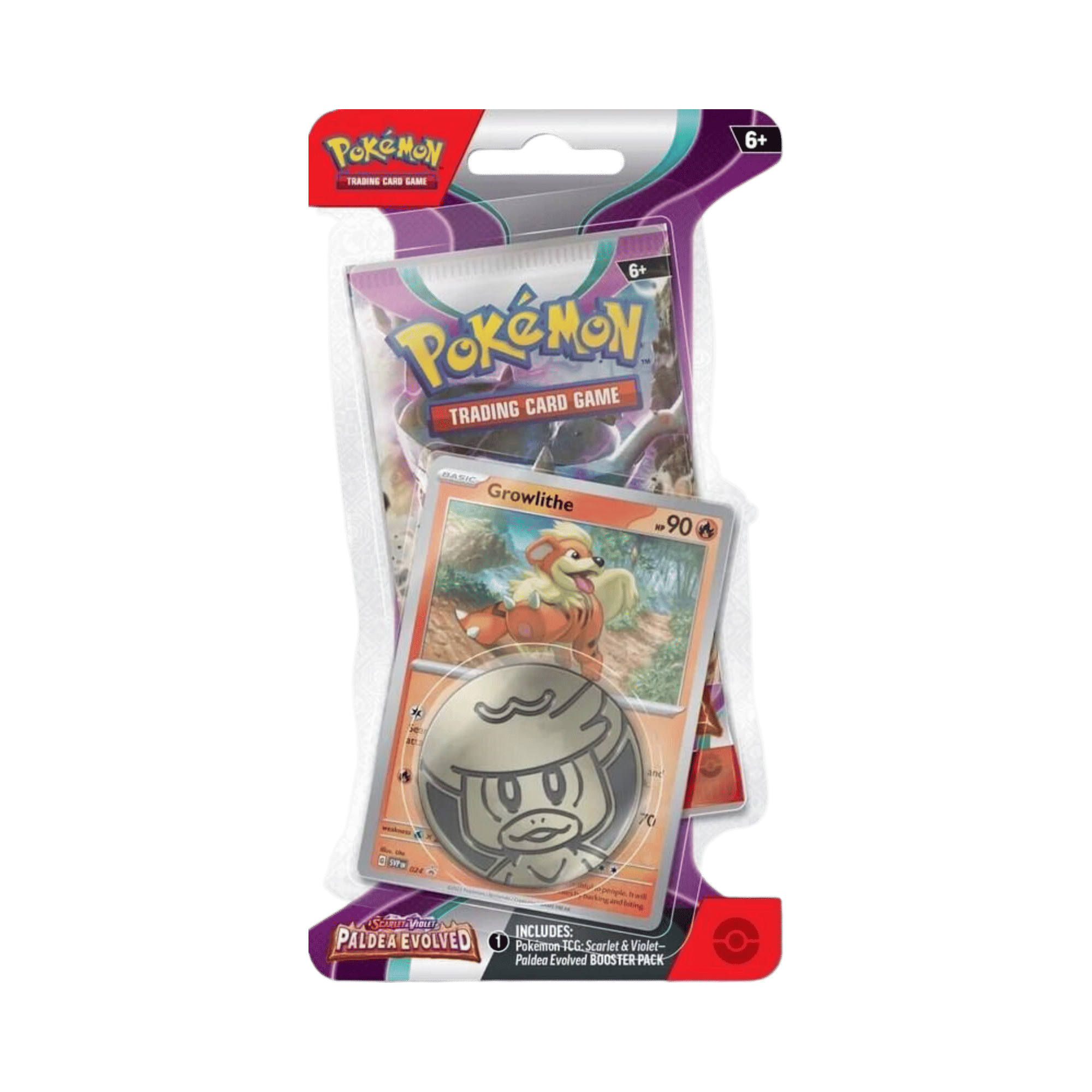 Paldea Evolved Single Pack Blister [Growlithe] | Rare Candy