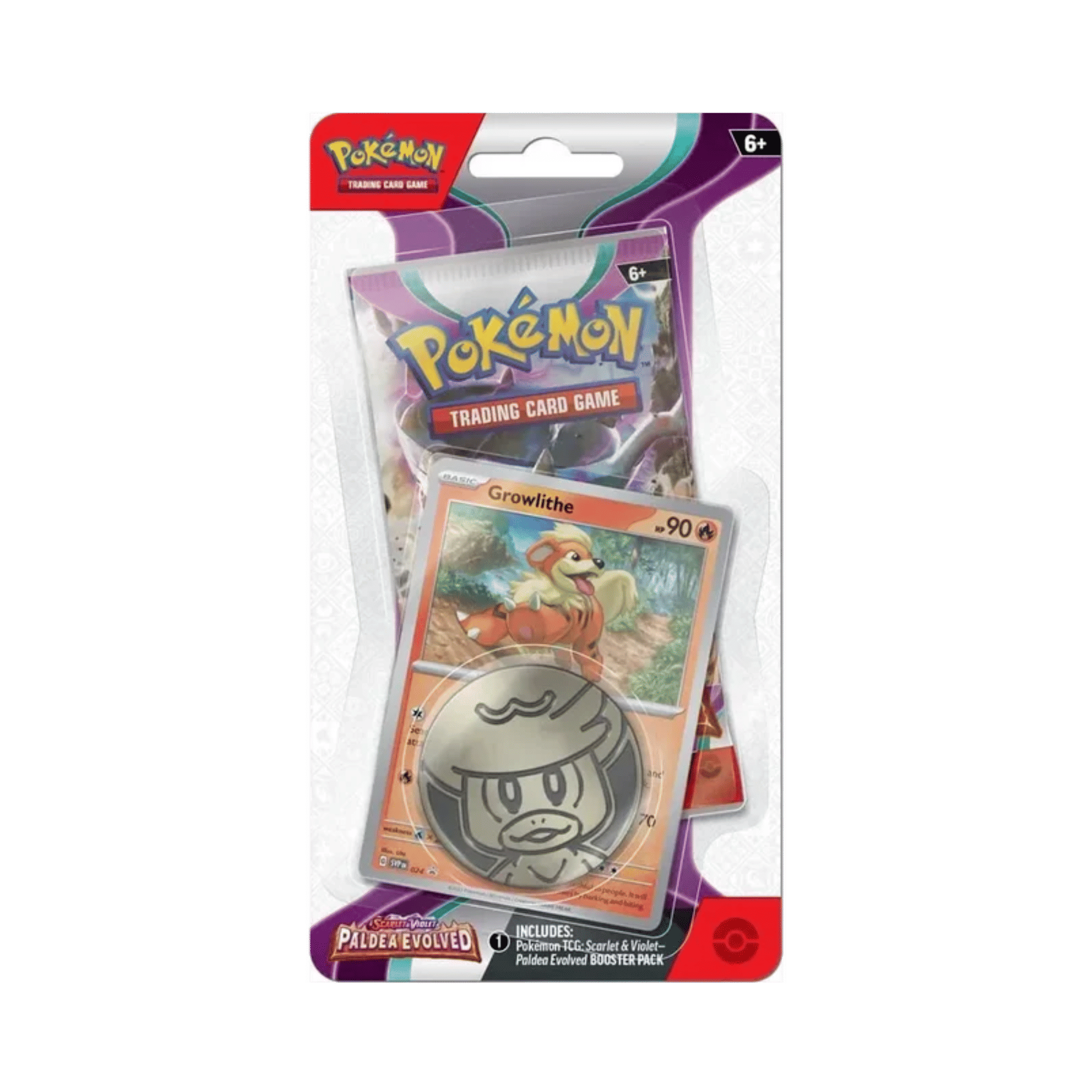 Paldea Evolved Single Pack Blister [Growlithe] | Rare Candy