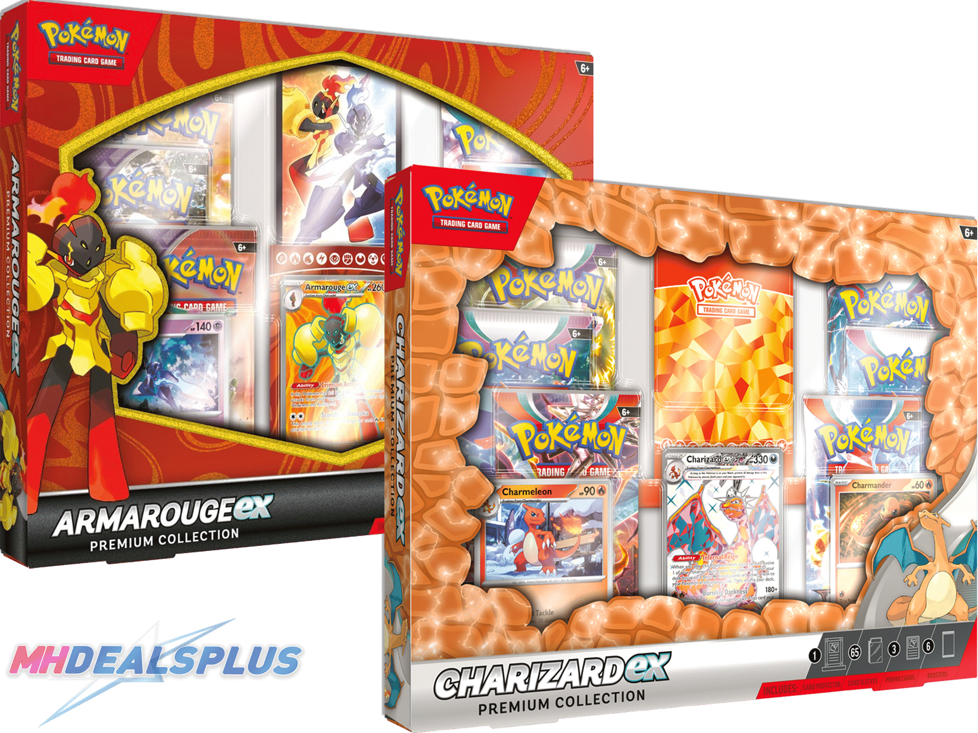 Pokemon Charizard EX Premium Collection + Armarouge EX Premium ...