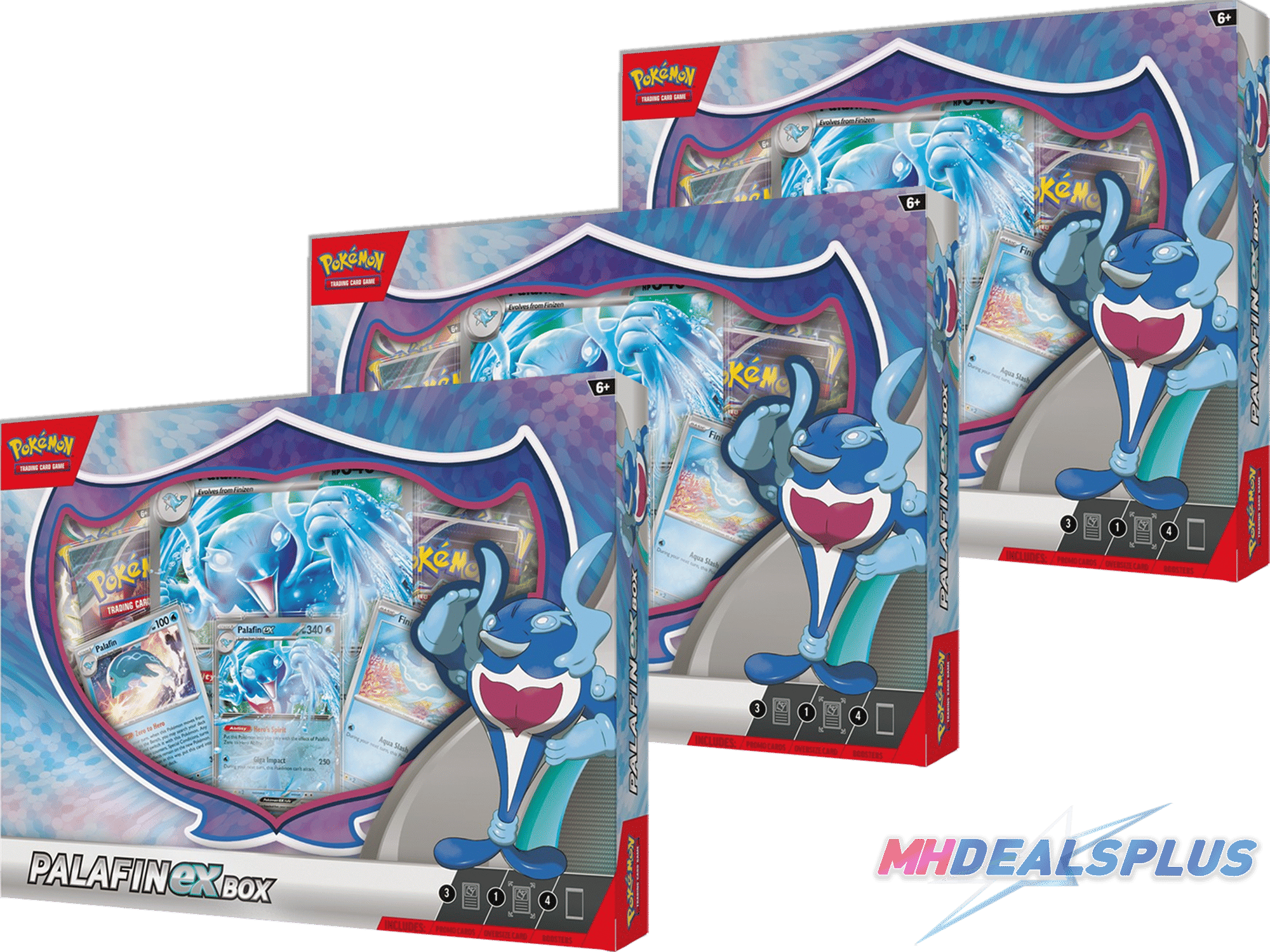 Pokemon Palafin EX Box Set of 3 | Rare Candy
