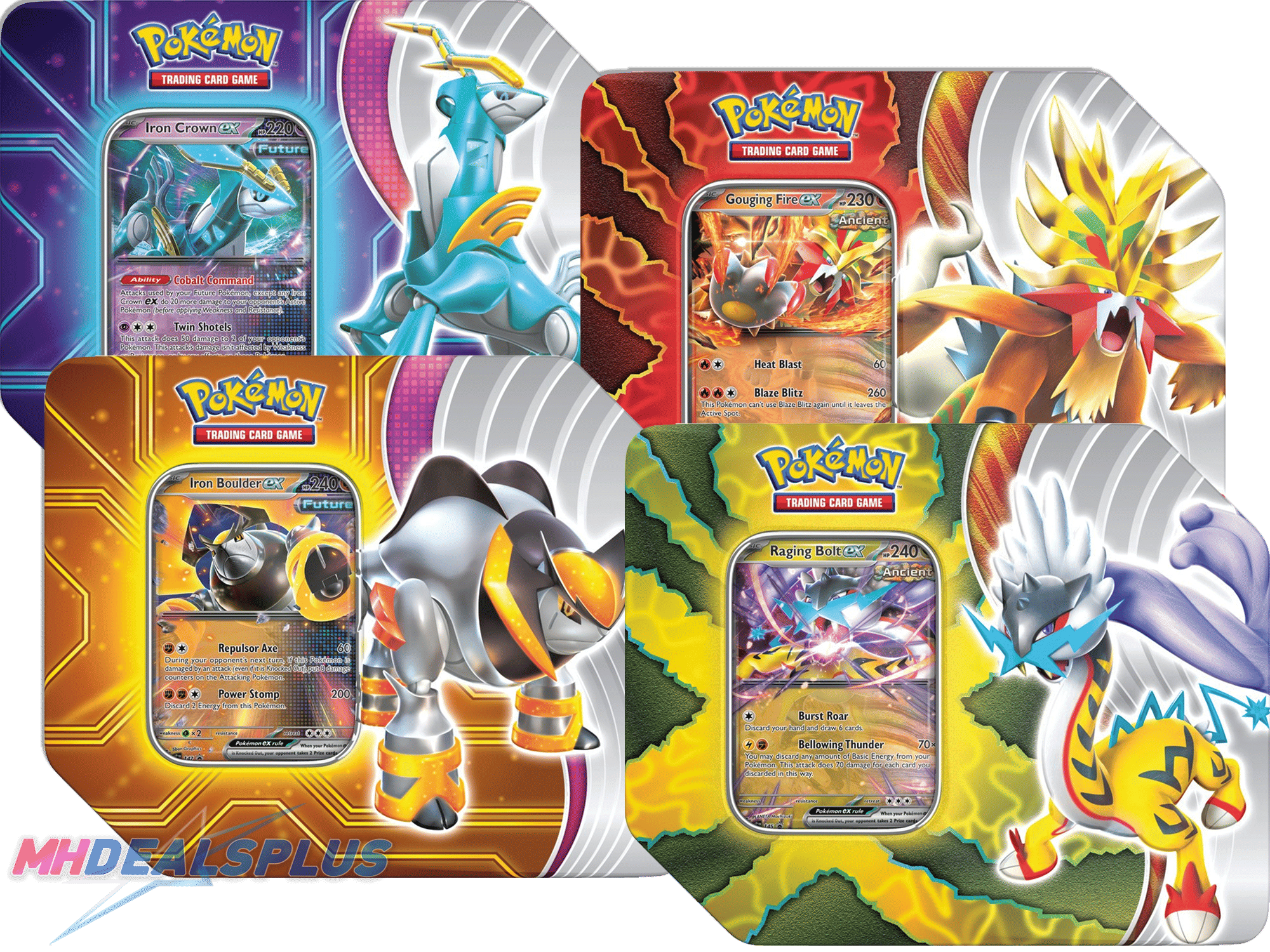 Pokemon Paradox Destinies Tin Set of 4 | Rare Candy