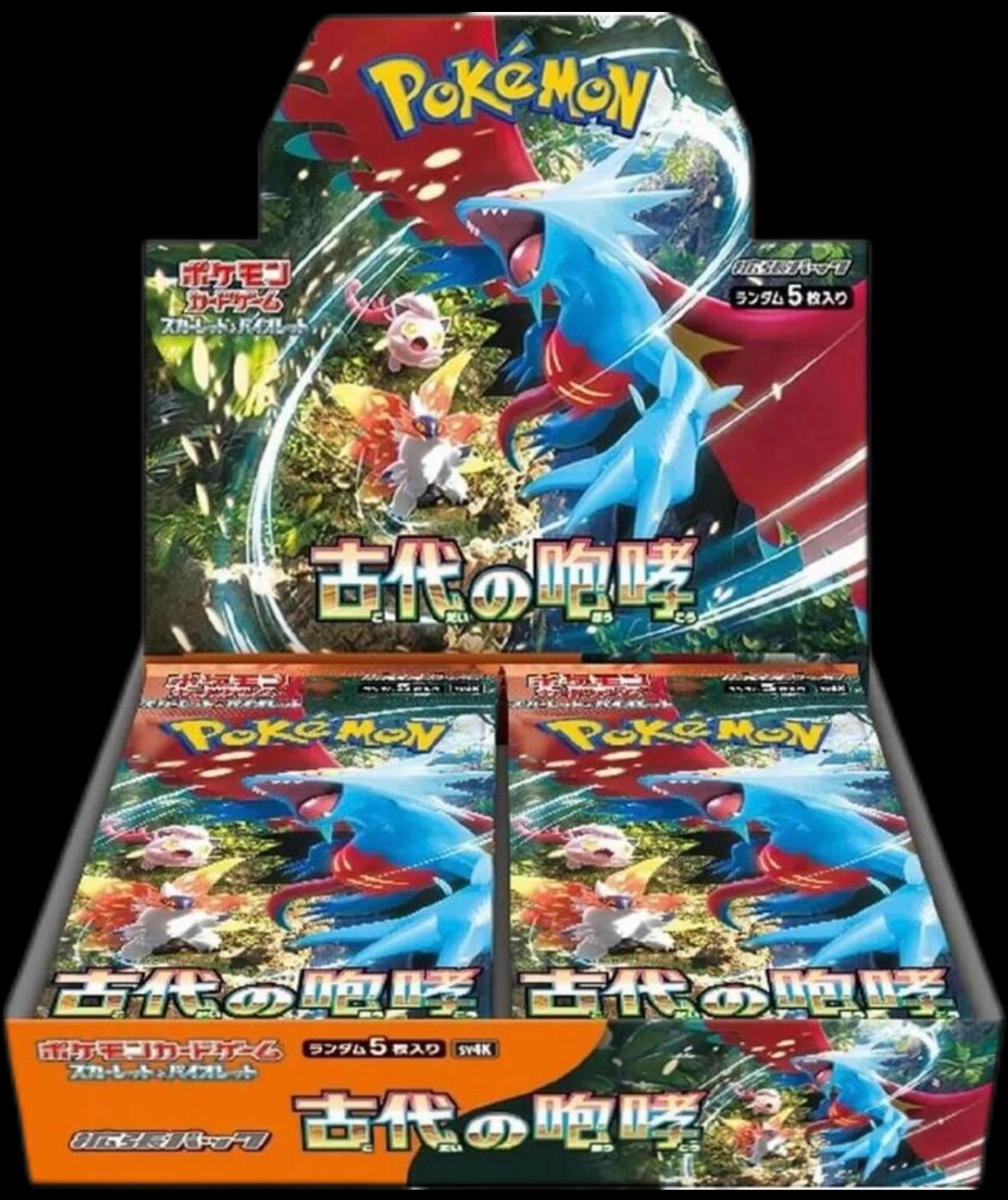 Pokémon Japanese Ancient Roar Booster Box SV4K | Rare Candy