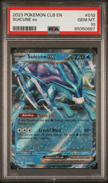 2023 Pokémon Clb-Trading Card Game Classic Blastoise & Suicune Ex Deck ...