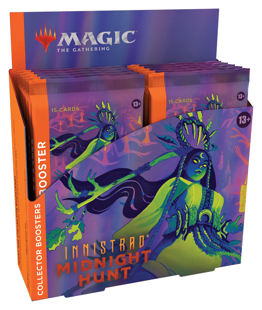 Magic the Gathering Innistrad Midnight Hunt Collector Booster Display ...