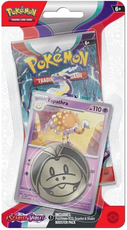Pokemon Scarlet and Violet Espathra Checklane Blister [SV01] | Rare Candy