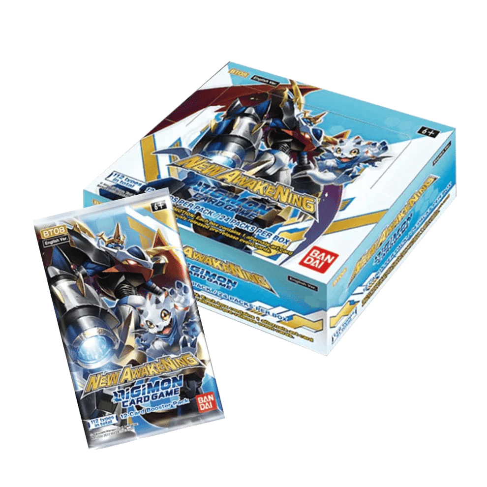 Digimon New Awakening Booster Display Box [BT08] (24 packs) | Rare Candy