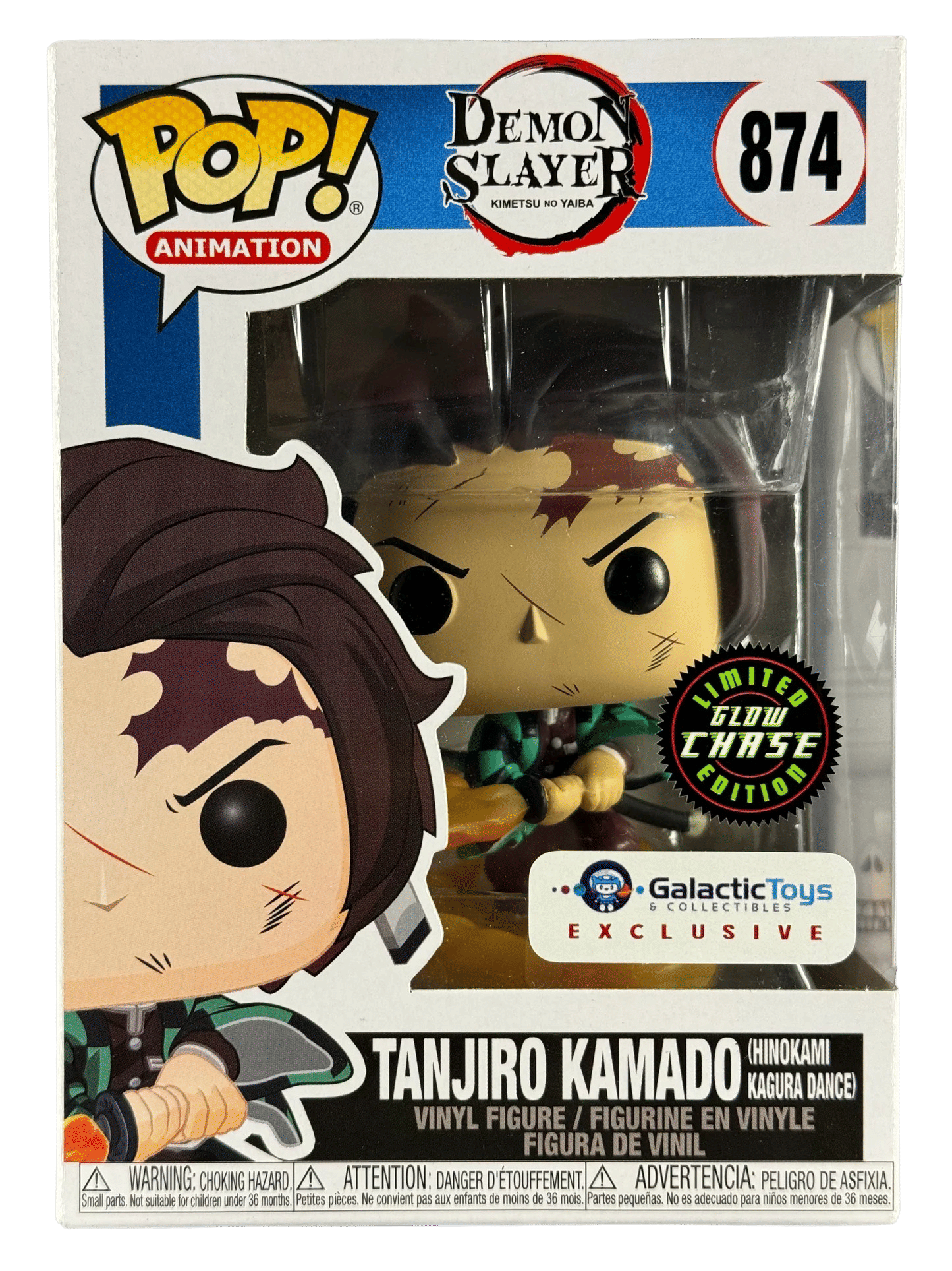 Demon Slayer Tanjiro Kamado (Hinokami Kagura Dance) Galactic Toys ...