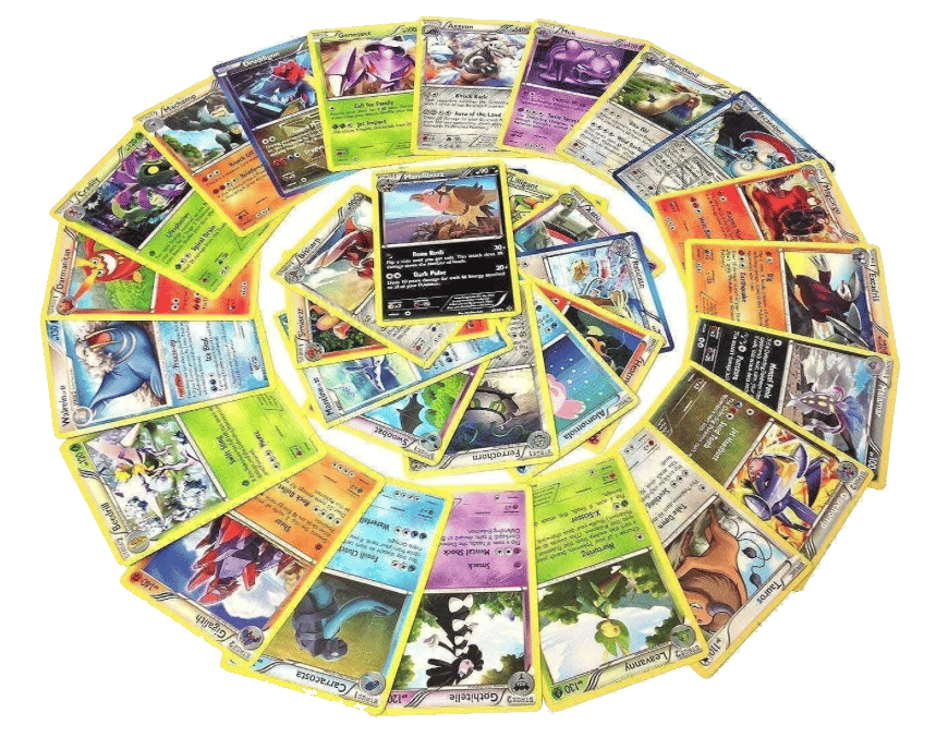 25 Rare Pokemon Cards with 70 HP or Higher! NO DUPLICATES + FREE Deck ...