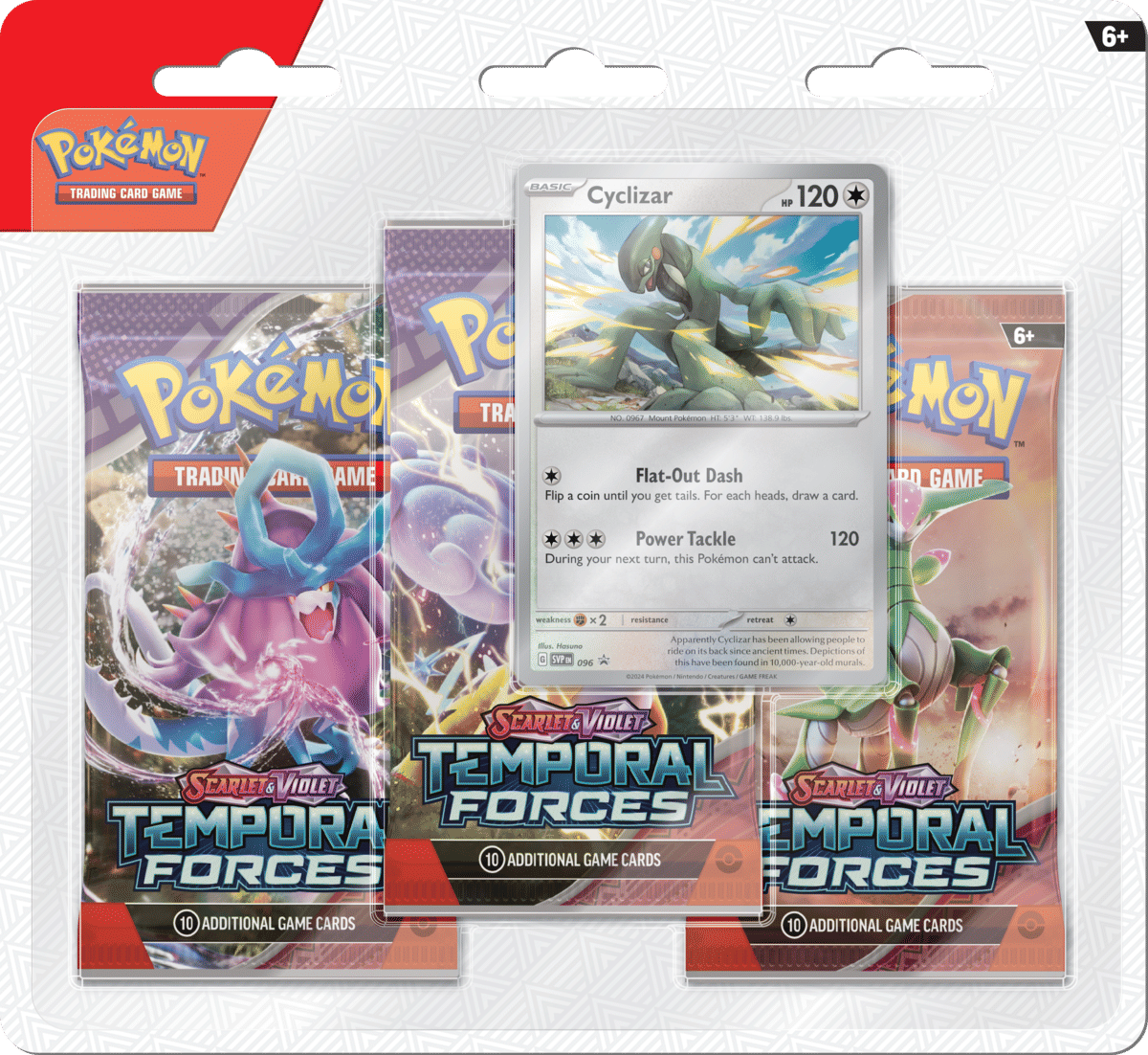 Temporal Forces 3-Pack Blister (Cyclizar Promo) 2024 | Rare Candy