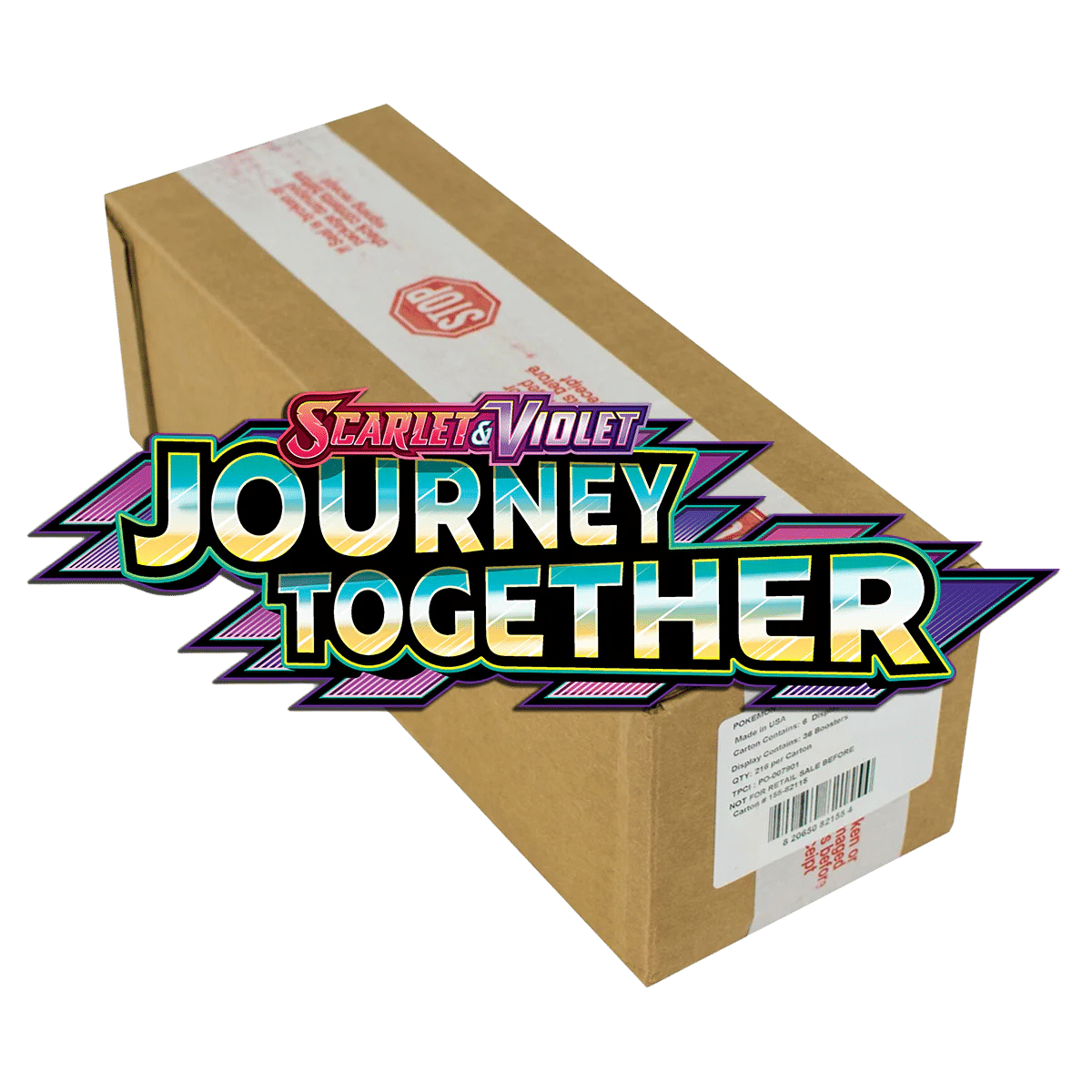 Scarlet & Violet: Journey Together - Enhanced Booster Box Case | Rare Candy