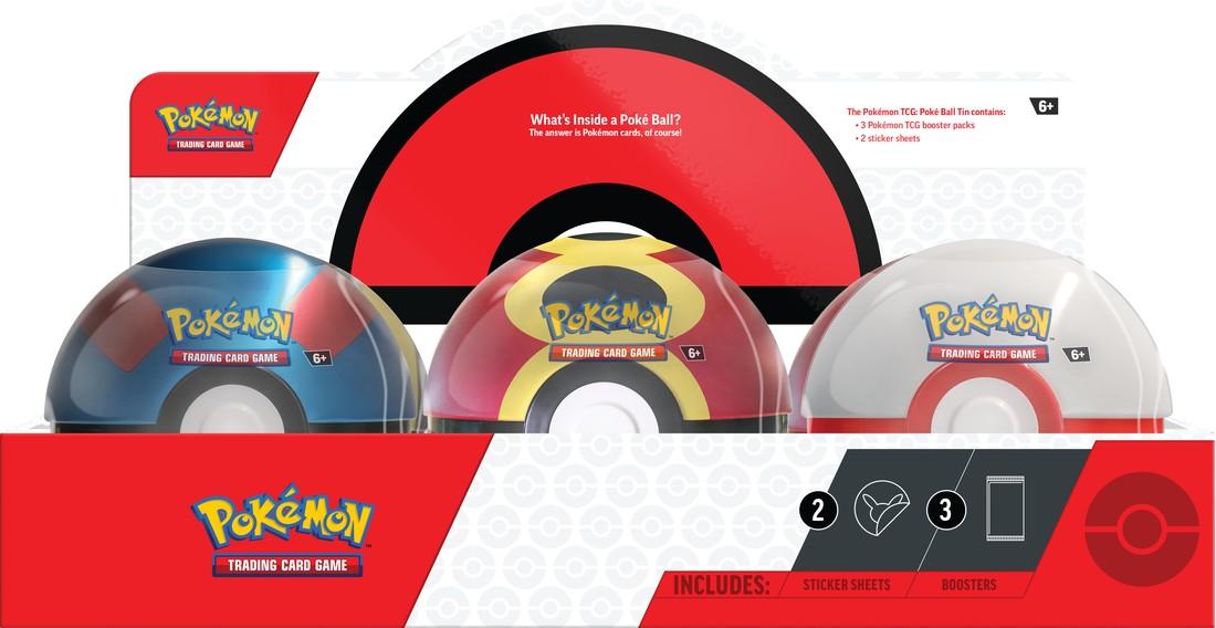 Pokemon - Poke Ball Tin - Poke Ball (Q4 2025) - Miscellaneous Cards ...