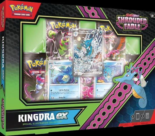 Kingdra ex Special Illustration Collection - SV: Shrouded Fable Kingdra Promo 012/064 | Rare Candy