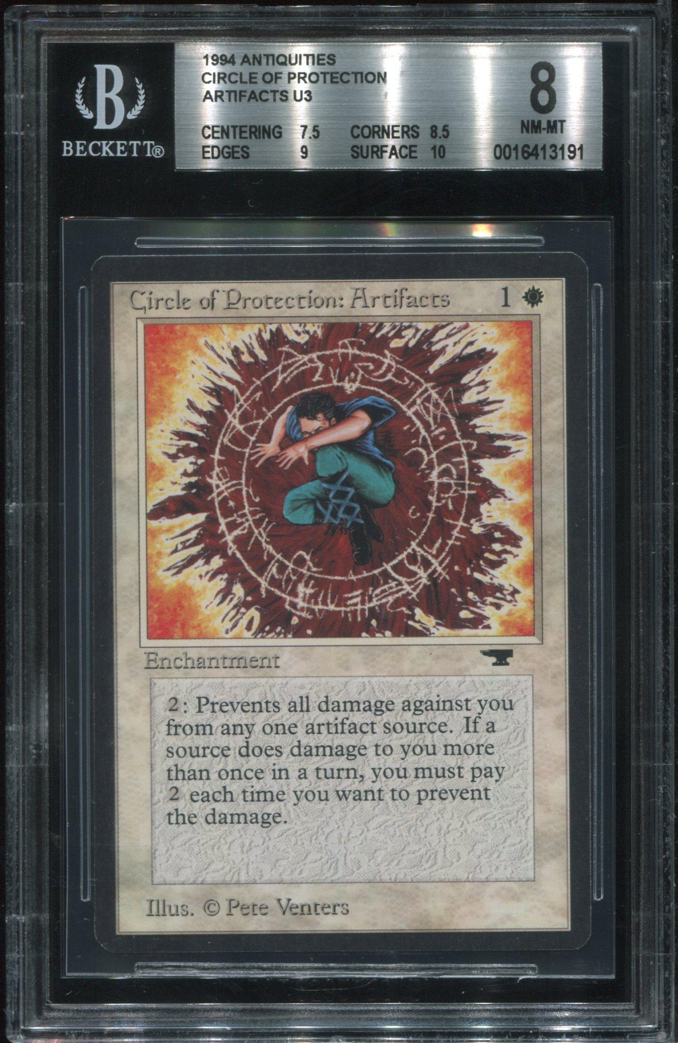 Circle of Protection Artifacts Antiquities BGS 8 #4150 | Rare Candy