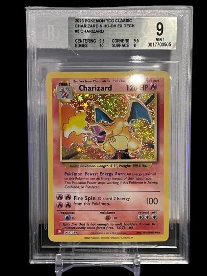 Charizard #3 2023 Pokemon Trading Card Game Classic BGS 9 | Rare Candy