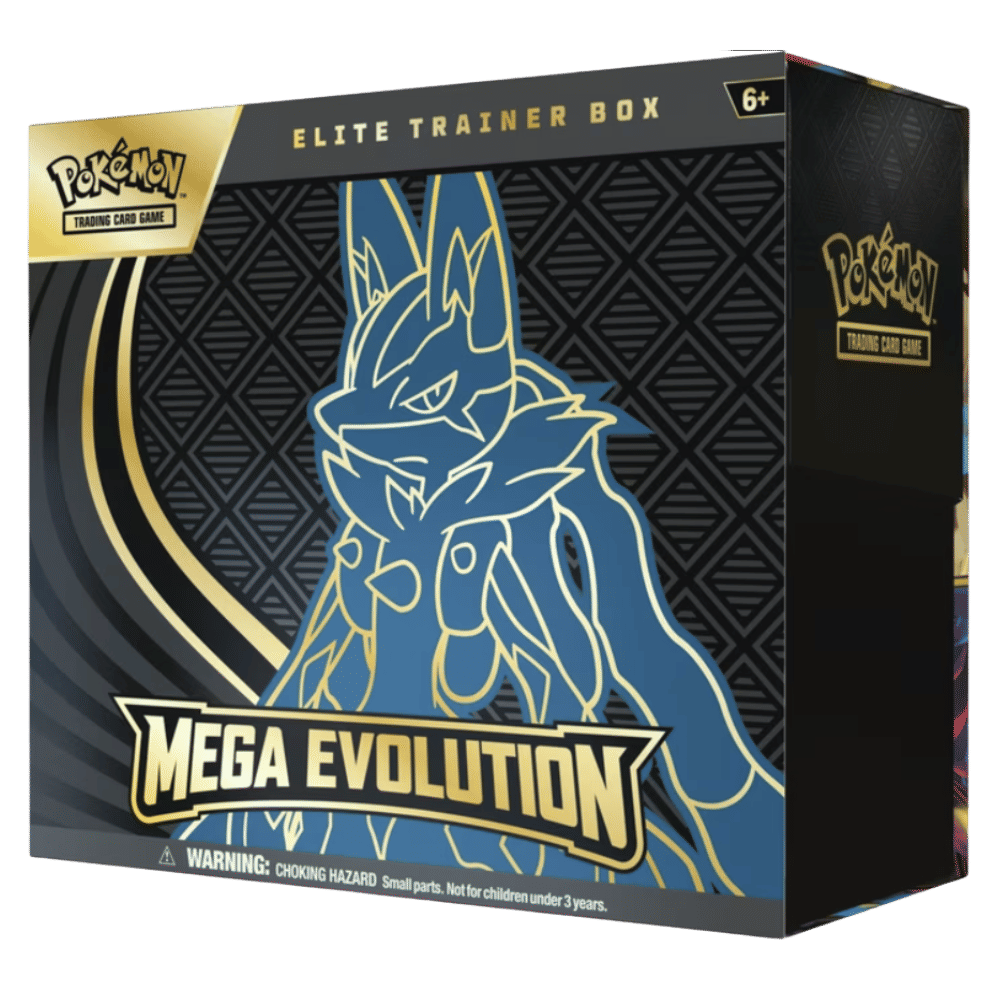 Mega Evolution Elite Trainer Box ETB Lucario Art | Rare Candy